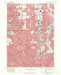 1968 Map of Highland Park, MI — High-Res | Pastmaps